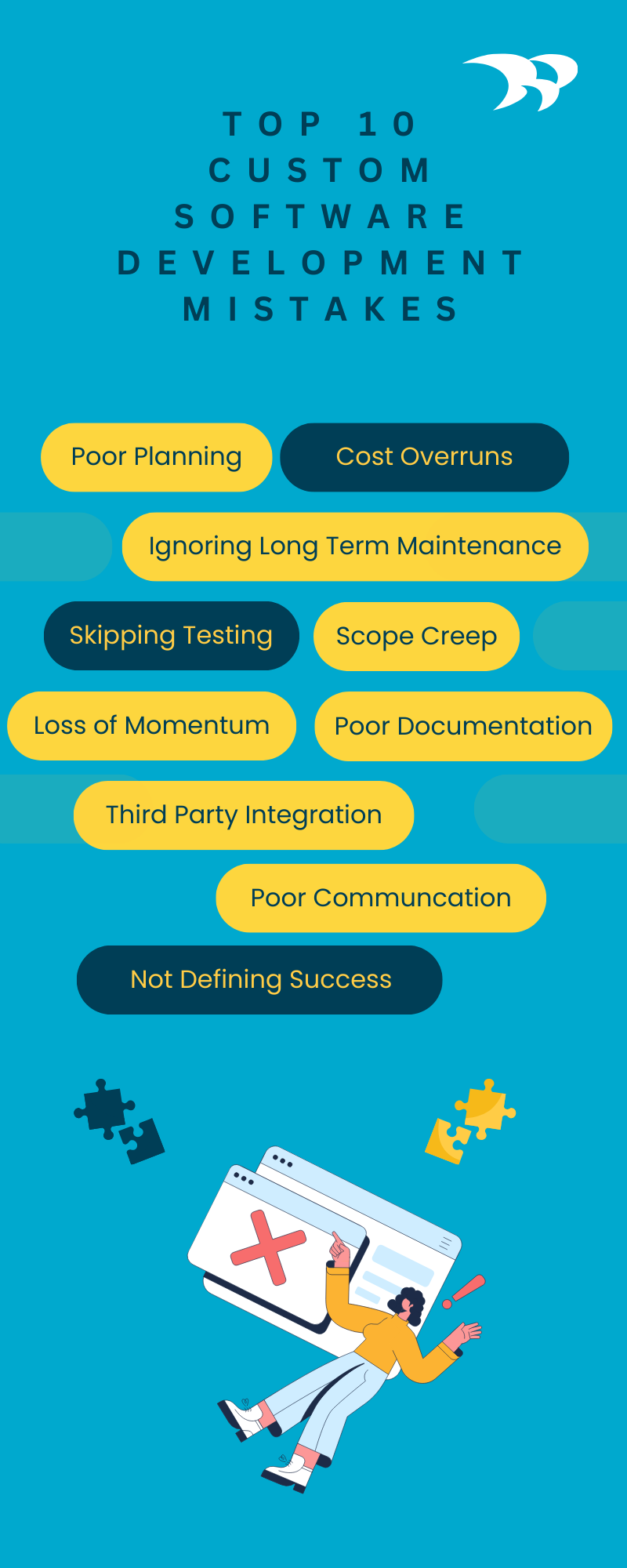 Top 10 Custom Software Development Mistakes (and How to Avoid Them)